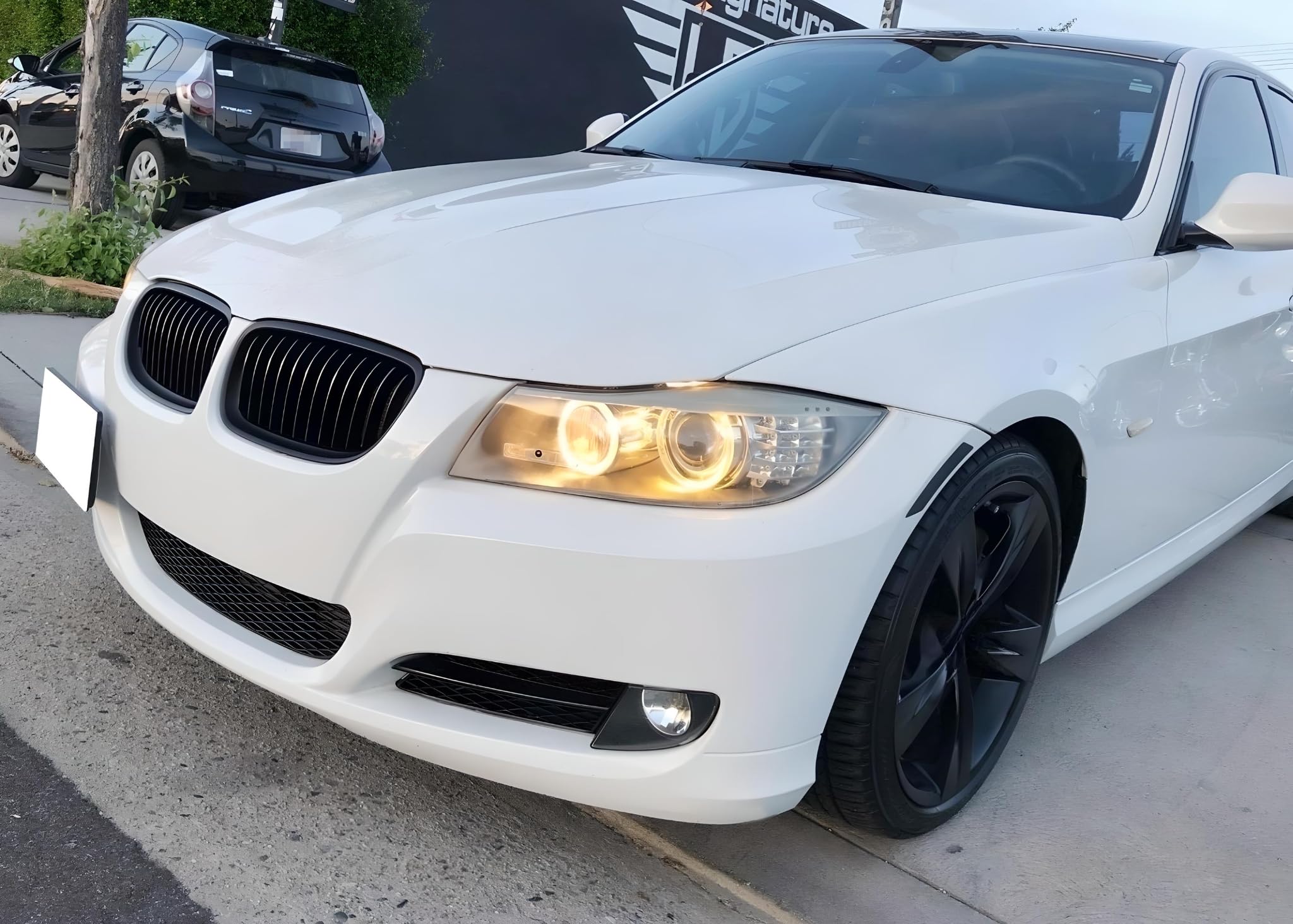 2011 Bmw 328i IJDTOY Euro Soked Lens Front Buper Side Arker Reflector ...