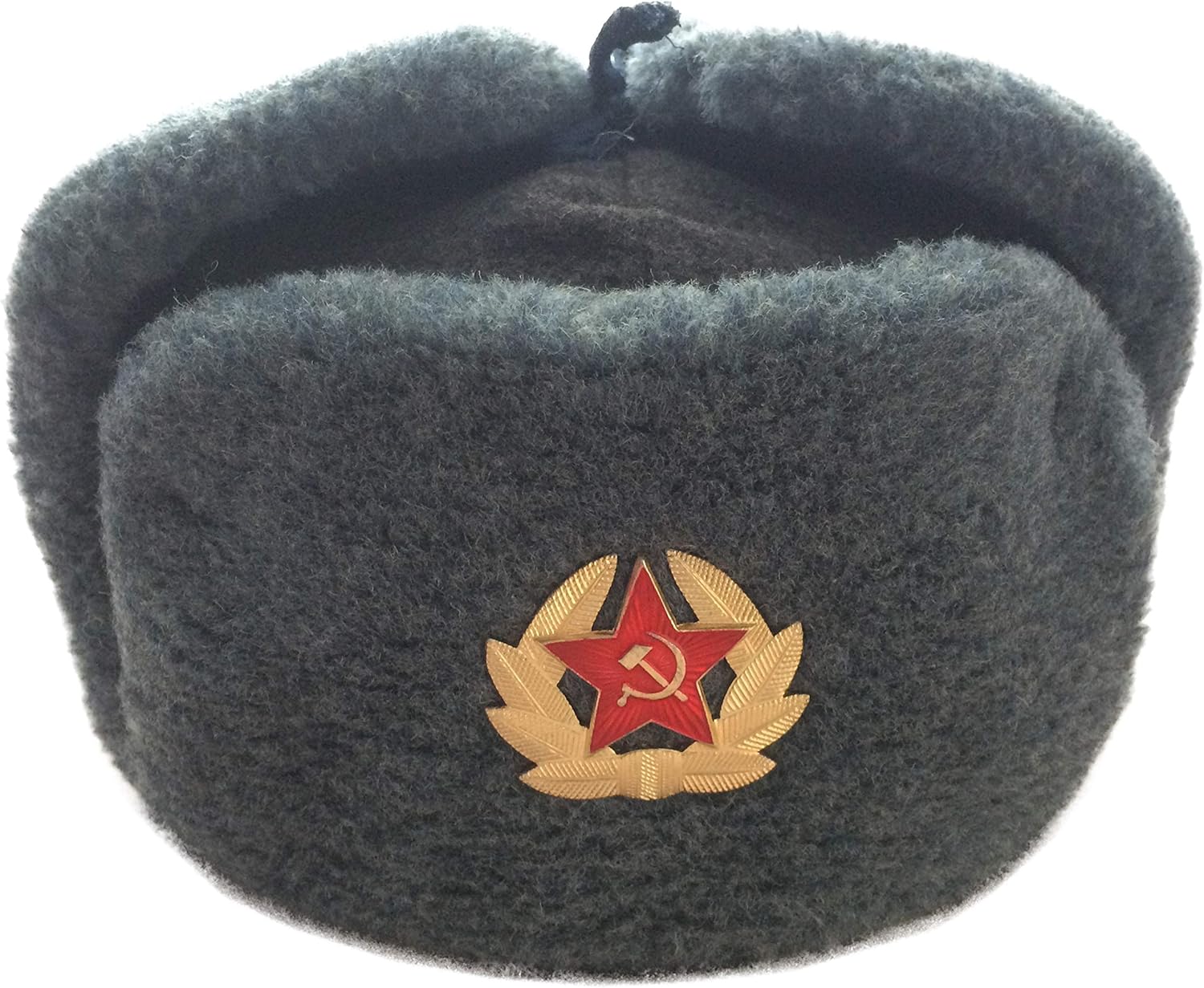 Russian Soviet USSR Army Style Military Uniform Fur Ushanka Cold War ...
