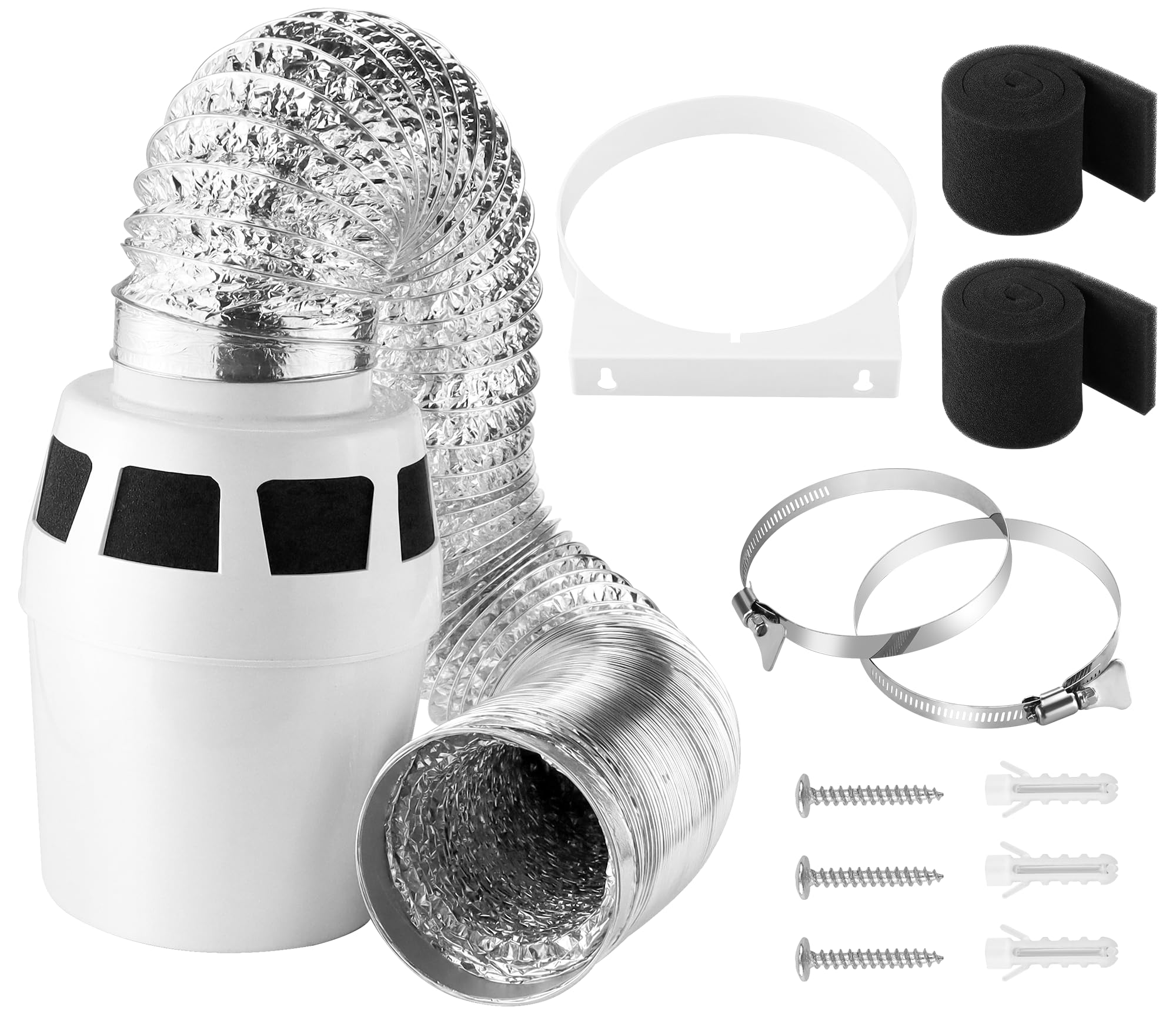Amazon.com: [Upgraded]AMI PARTS 3 IN 1 Indoor Dryer Vent Kit Include ...