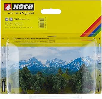 Noch 25410 Bushes Green 30-40Mm 5/ H0,Tt Scale Model Kit : Amazon.com ...