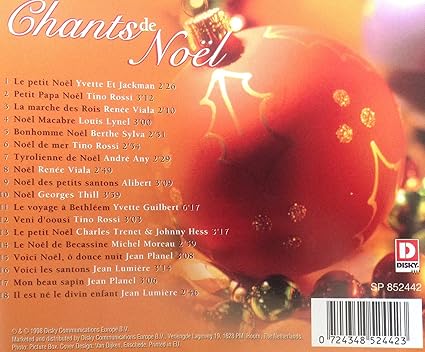 Chants de Noel - Christmas songs in french sung by popular chanteurs ...