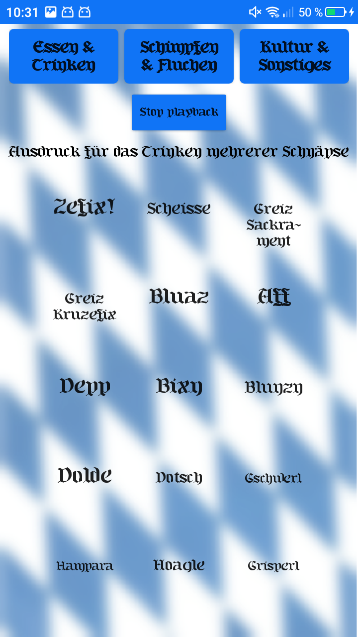 Experience Bavarian dialect - App on Amazon Appstore