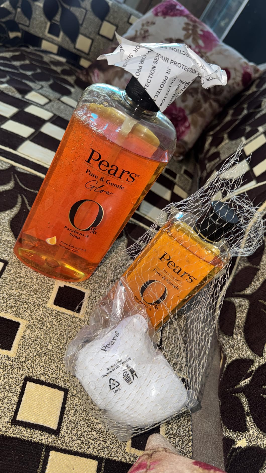 Pears 98% Pure Glycerin Pure & Gentle Bodywash with 0% Parabens & Soap ...
