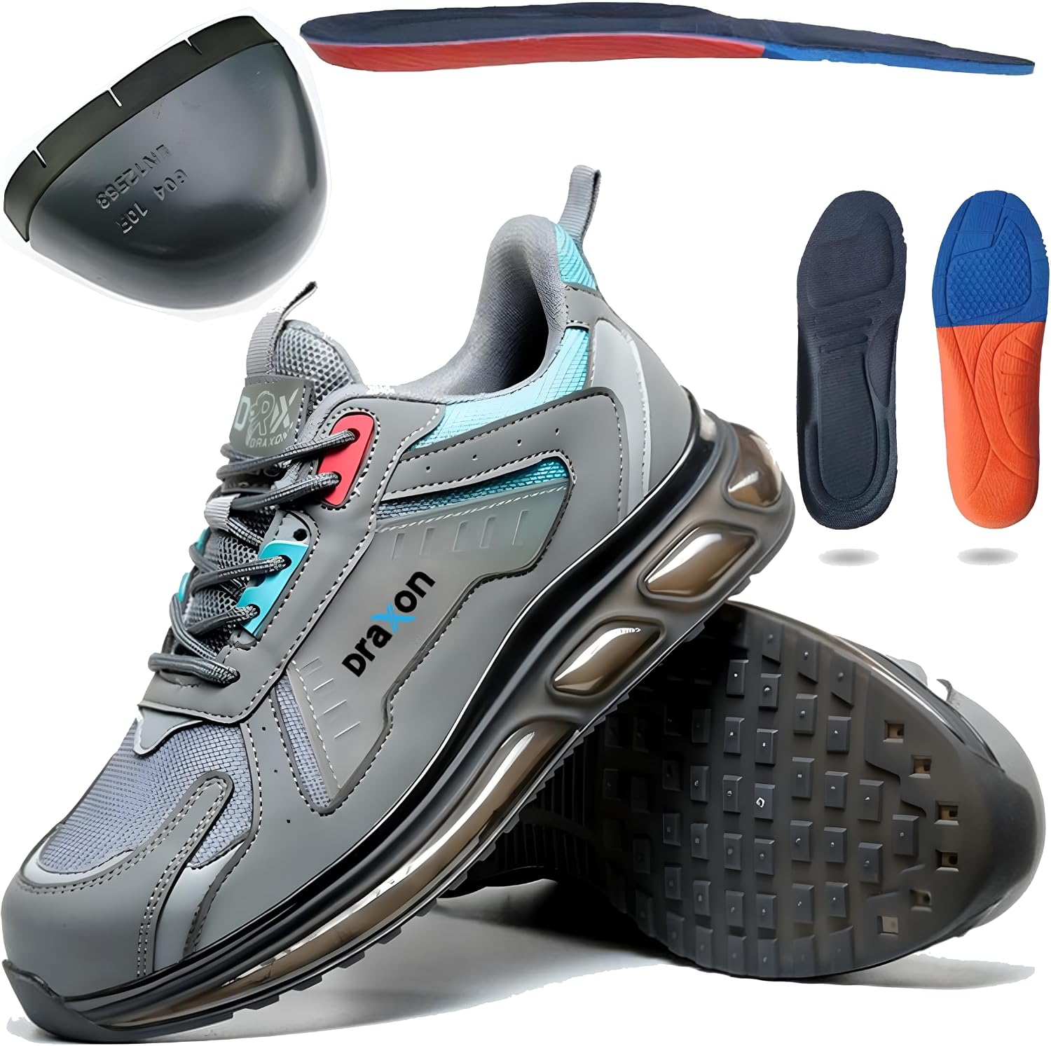 Draxon Fasion Safety Shoes for Men Women CE Standard Steel Toe and ...