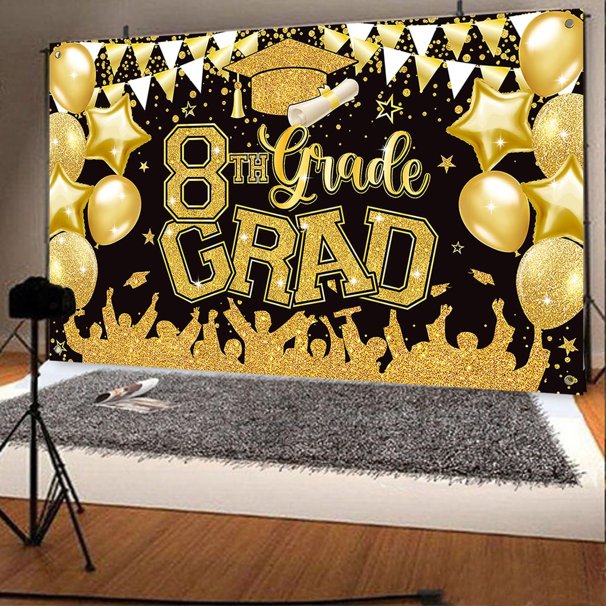 Arte De Graduación De Octavo Grado 8th Grade Graduate Etsy España