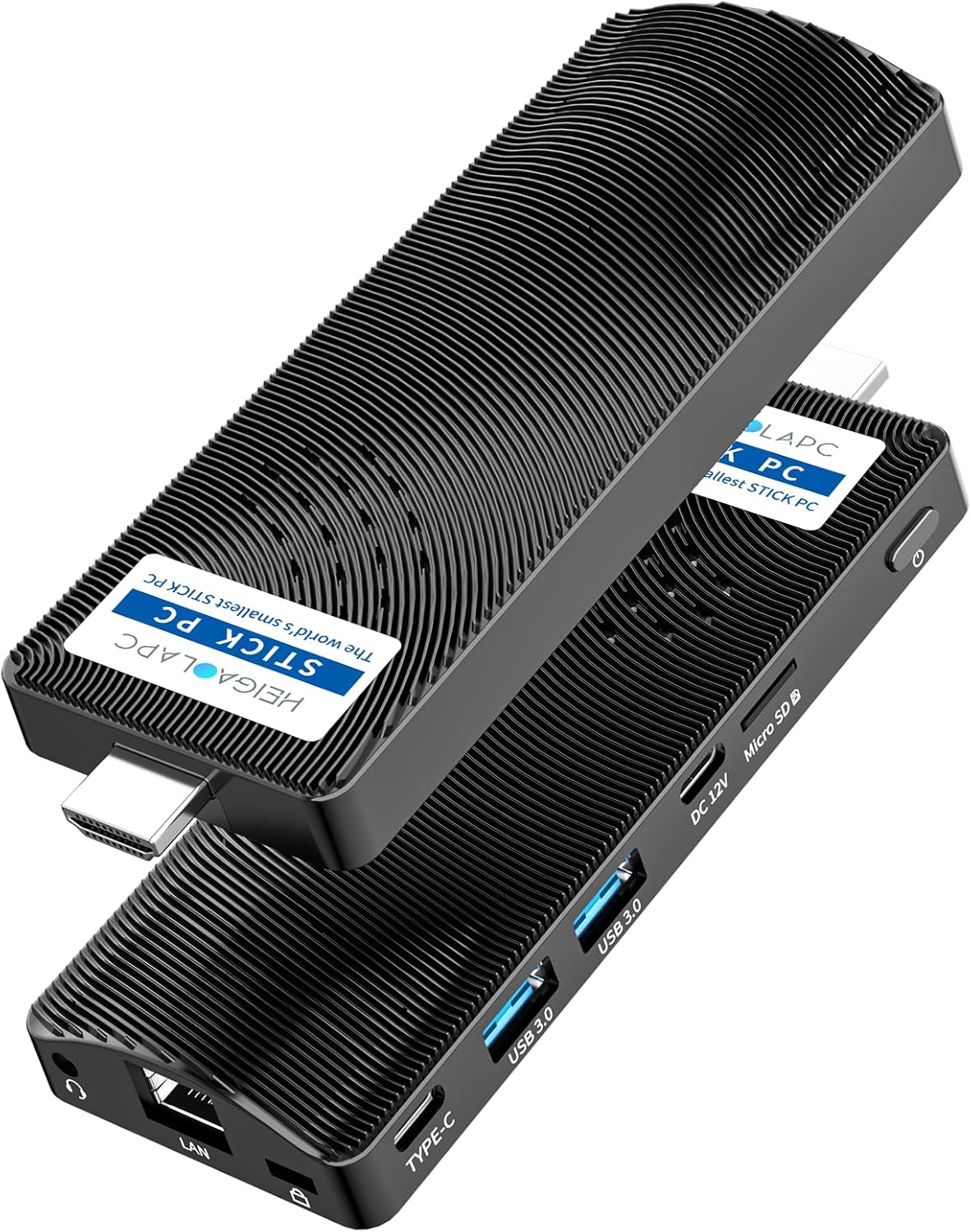 HEIGAOLAPC Mini PC Stick Win 11 Pro sans Ventilateur,N4000 4Go DDR4 ...