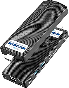 HEIGAOLAPC Mini PC Stick Windows 11 Pro zonder ventilator, Intel N4000 ...