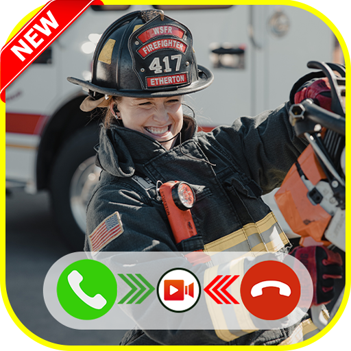 fake call Firefighter - Incoming voice & Video from Firefighter and ...
