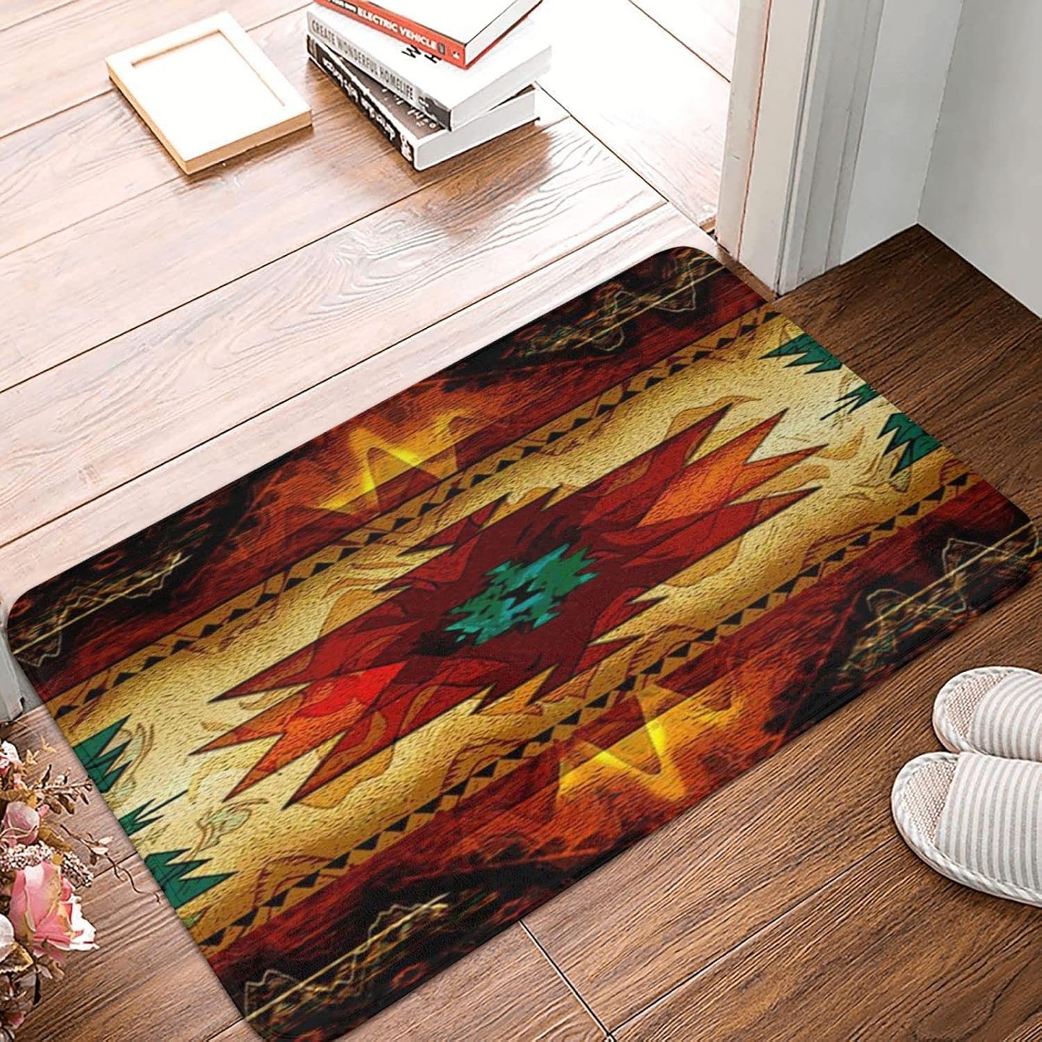 Amazon.com: Gizmac Southwestern Native American Indian Navajo Door Mat ...
