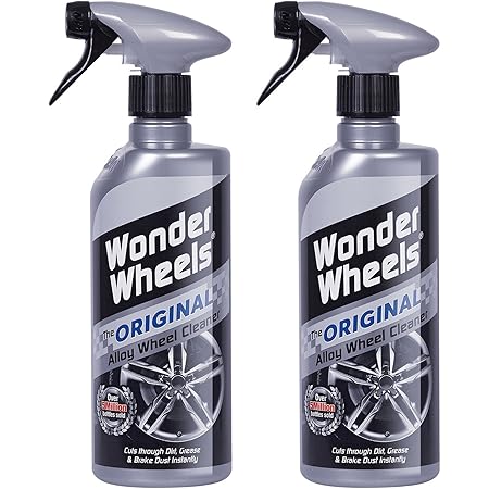 Wonder Wheels The Original Alloy Wheel Cleaner 600ml - Cleans Car Dirt ...