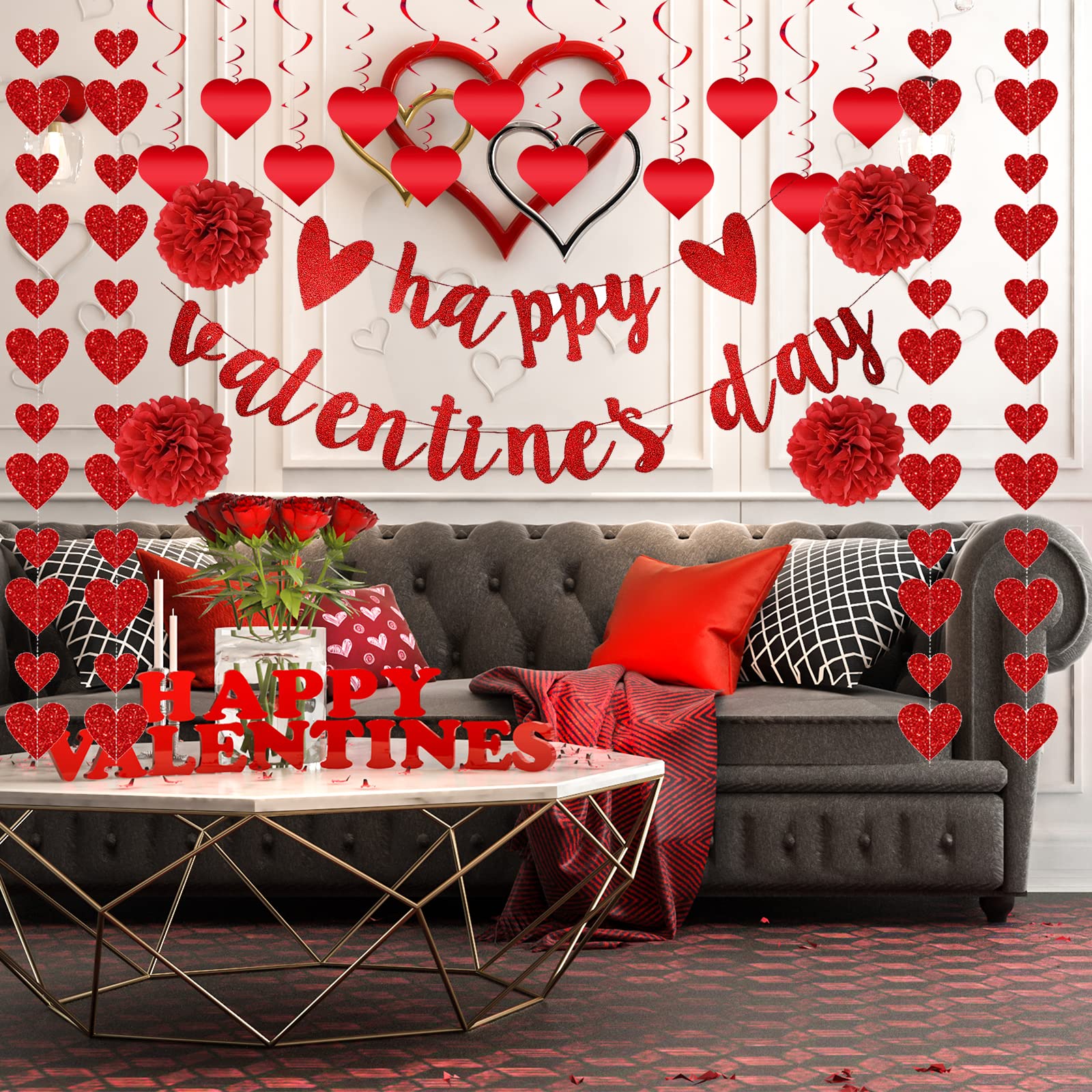 Valentines Day Wall Decor 44 Easy DIY Valentine Decoration Ideas To