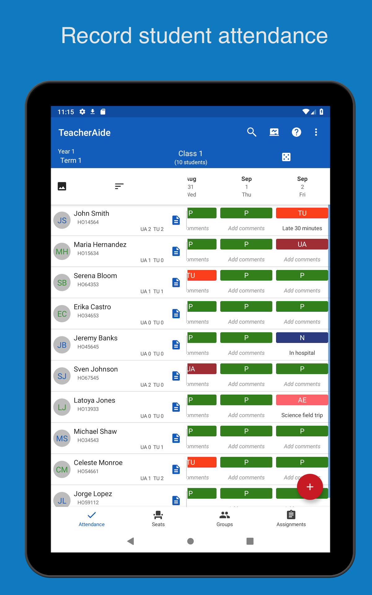 Teacher Aide - App on Amazon Appstore