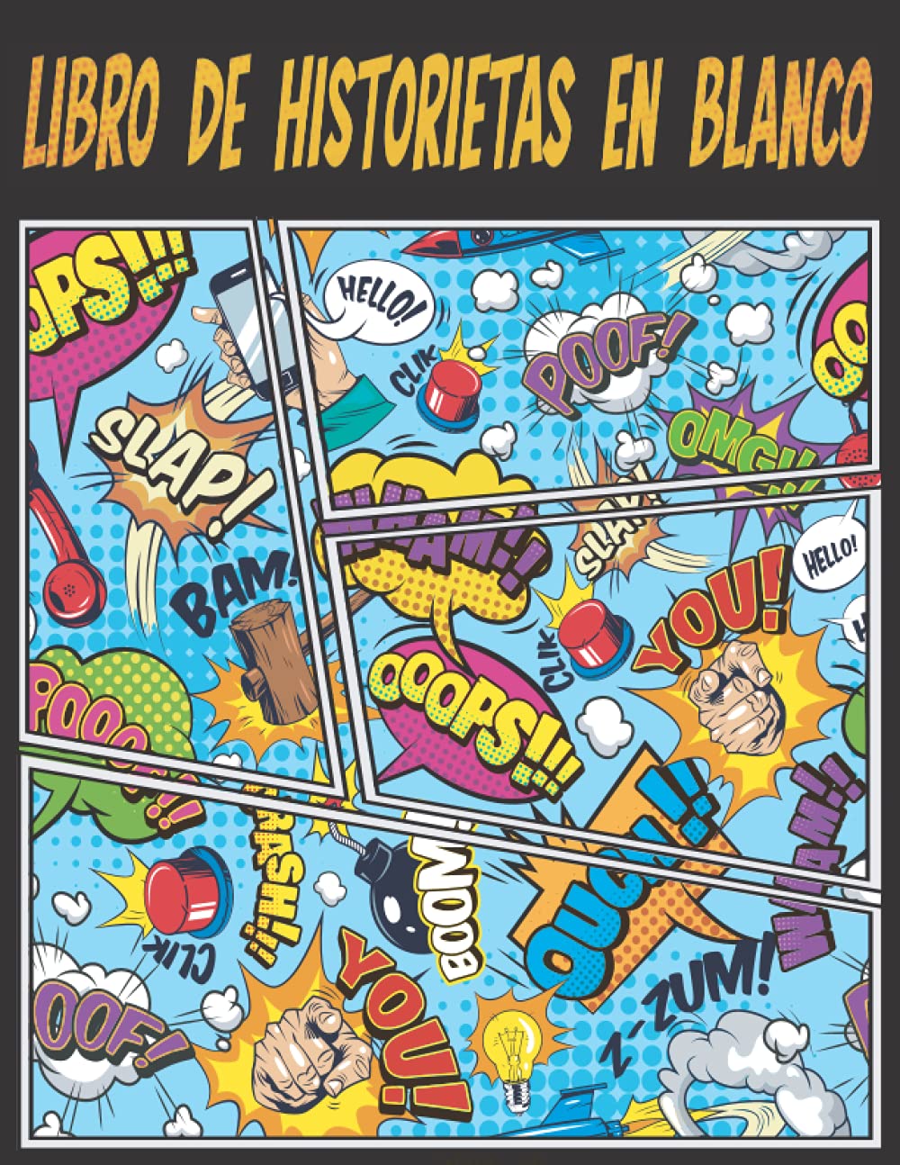 Buy Libro De Historietas En Blanco: Cree su propia tira cómica, más de ...