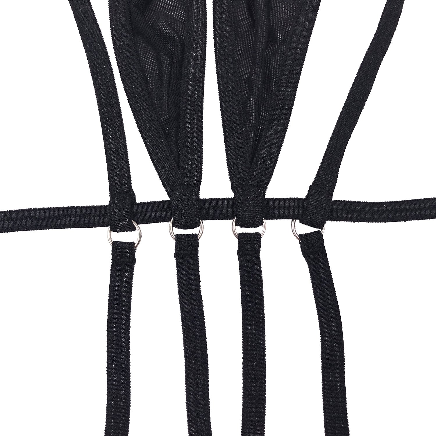 Women Sexy See Through Slingshot Teeny Weeny Sheer Mini Bikini: Buy ...