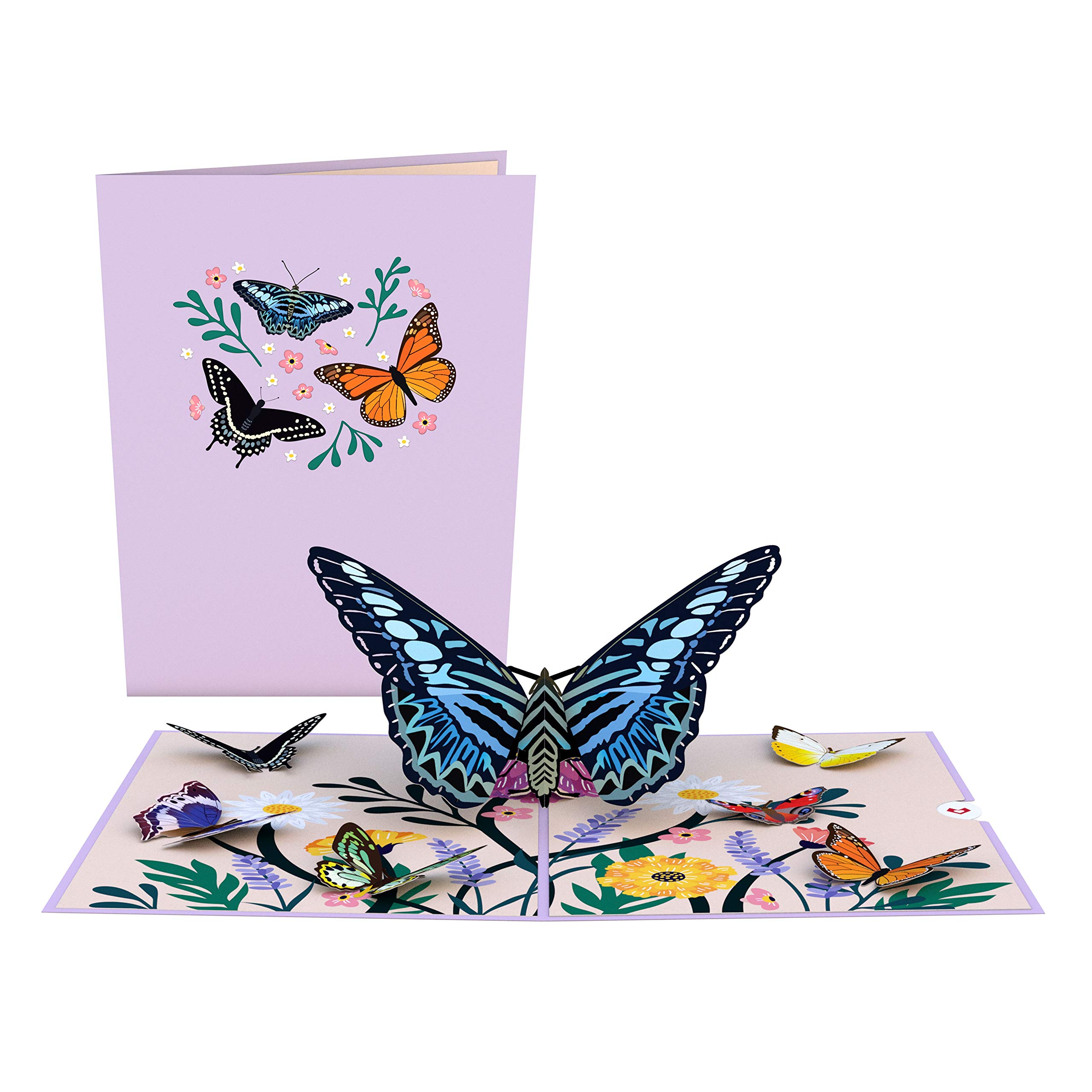 Buy Lovepop Garden Butterflies Pop Up Card - 3D Cards, Butterfly Pop Up ...