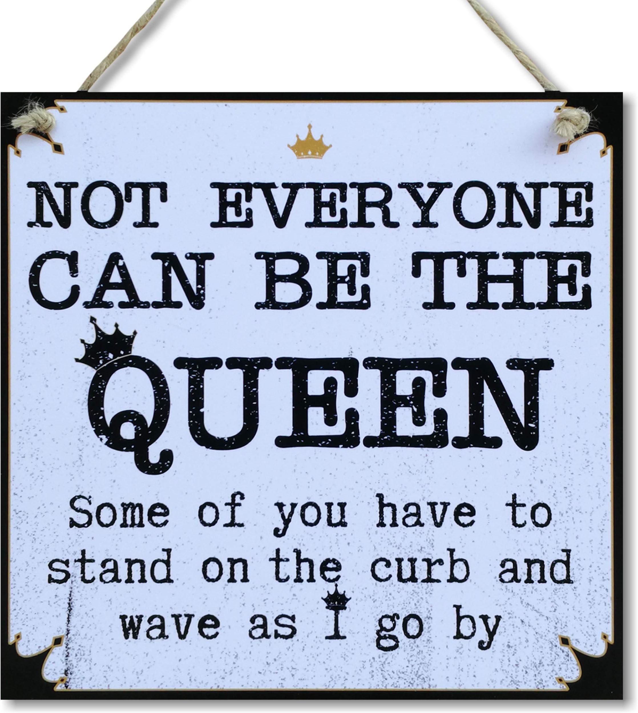 Amazon.com: JennyGems Friend Gifts, Not Everyone Can Be the Queen Some ...