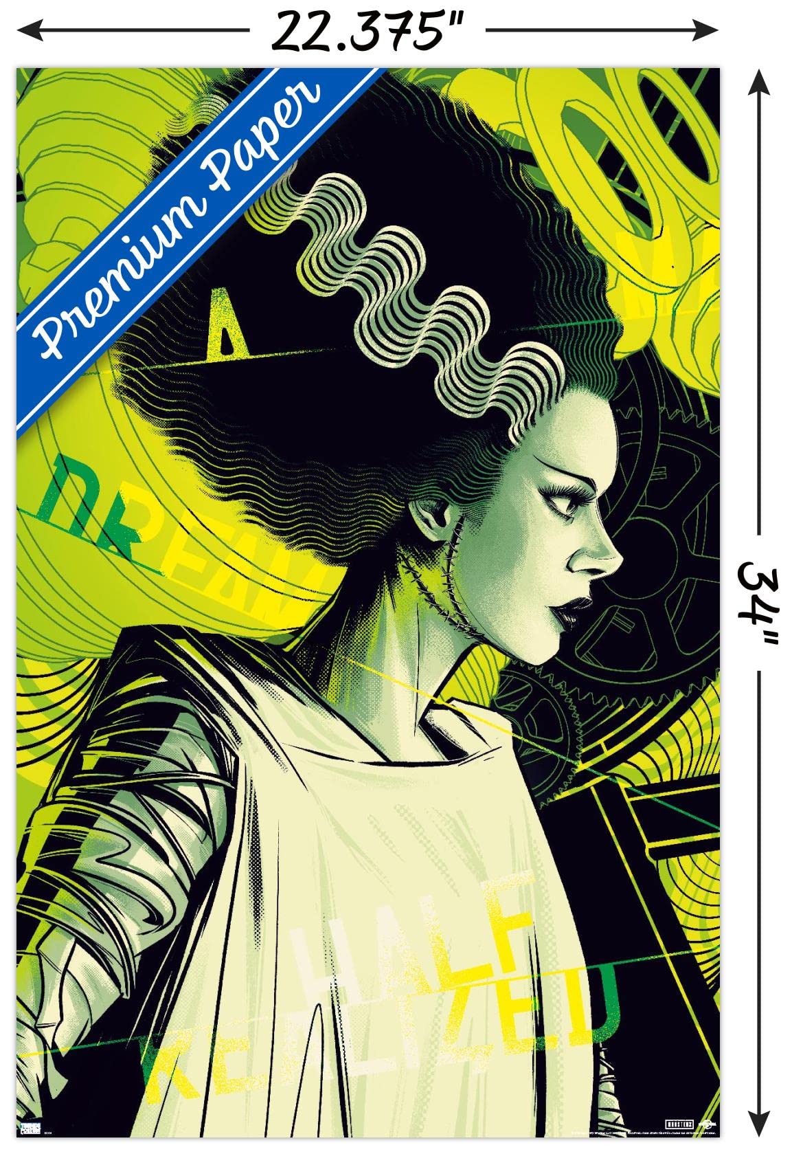 Poster Mondo Della Sposa Di Frankenstein Pentiment (Xbox Series X | S