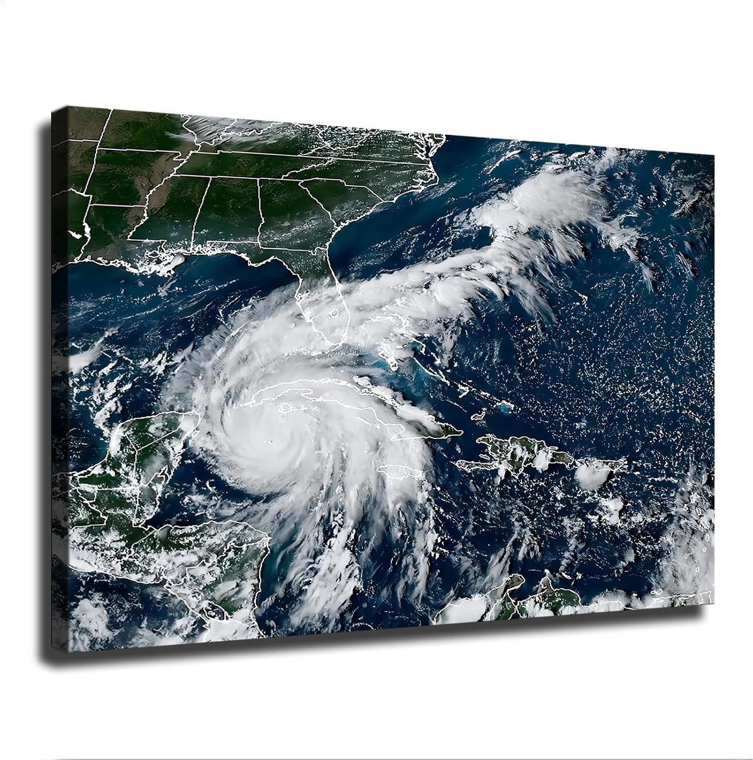 Amazon.com: Hurricane Ian Weather Map Poster Holiday Gift HD Picture ...