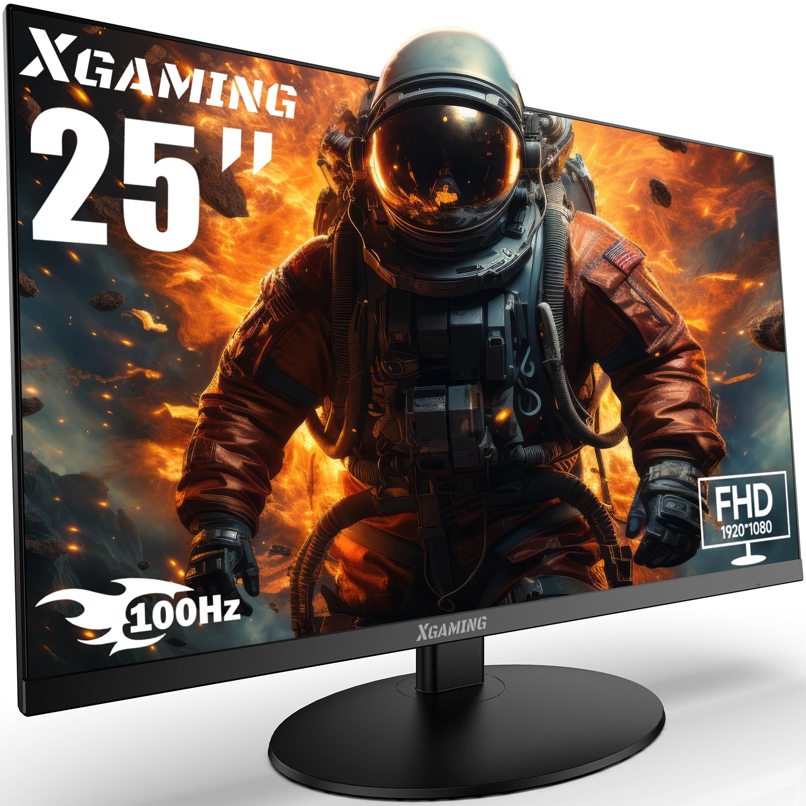 Amazon.com: XGaming 25 Inch Monitor, FHD 1080P 100Hz Ultra Thin ...
