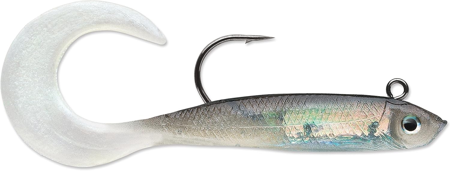 Amazon.com : Storm WildEye Curl Tail Minnow 04 Fishing Lure, Shiner ...