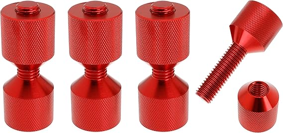 Amazon.com: 1-1/8" Two Hole Flange Alignment Pin Set with Anodized ...