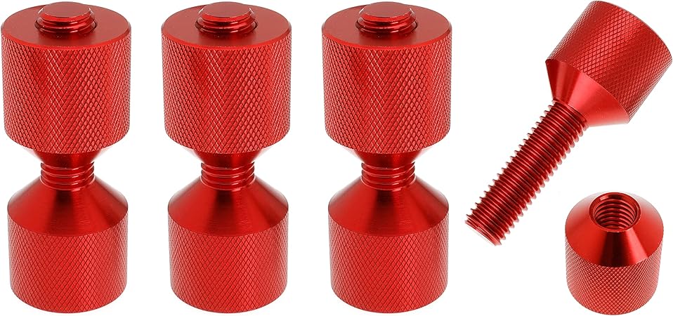 Amazon.com: 1-1/8" Two Hole Flange Alignment Pin Set with Anodized ...