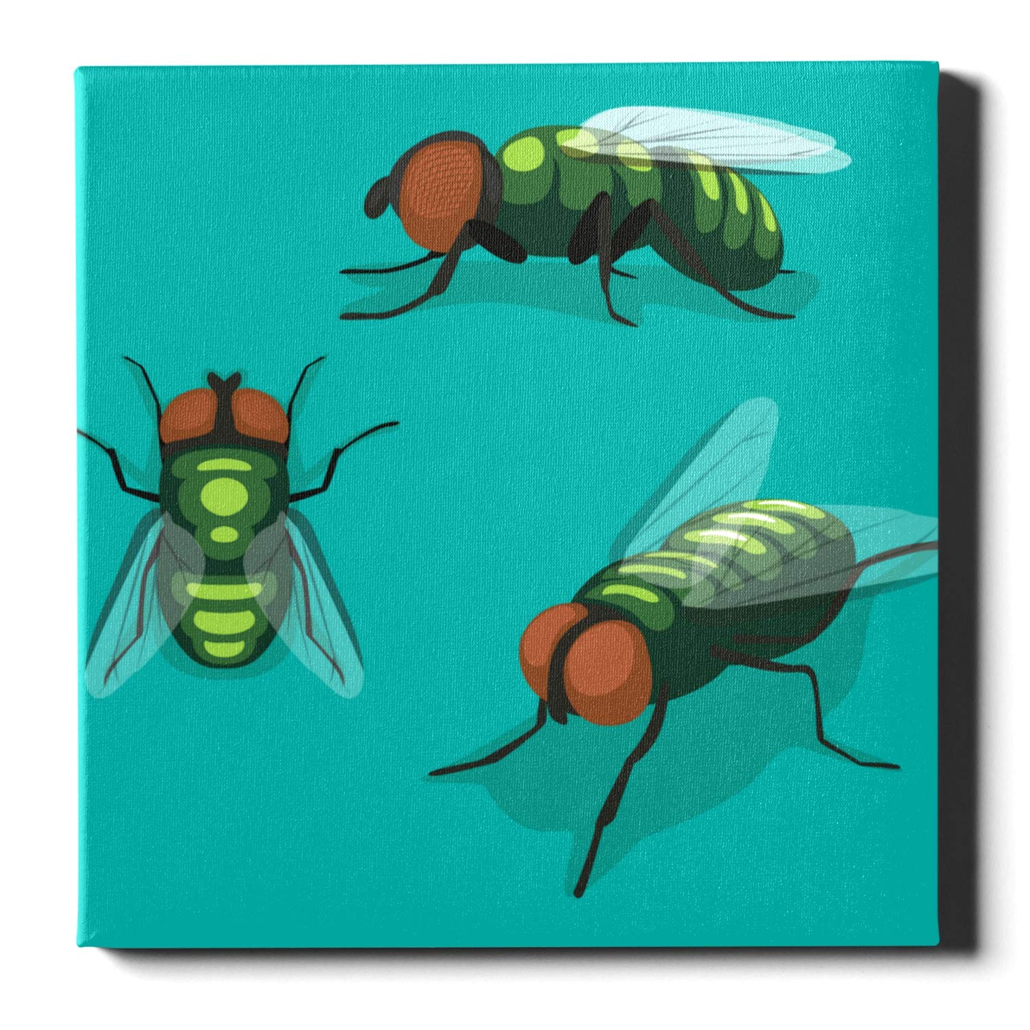 Cartoon Flying Insects