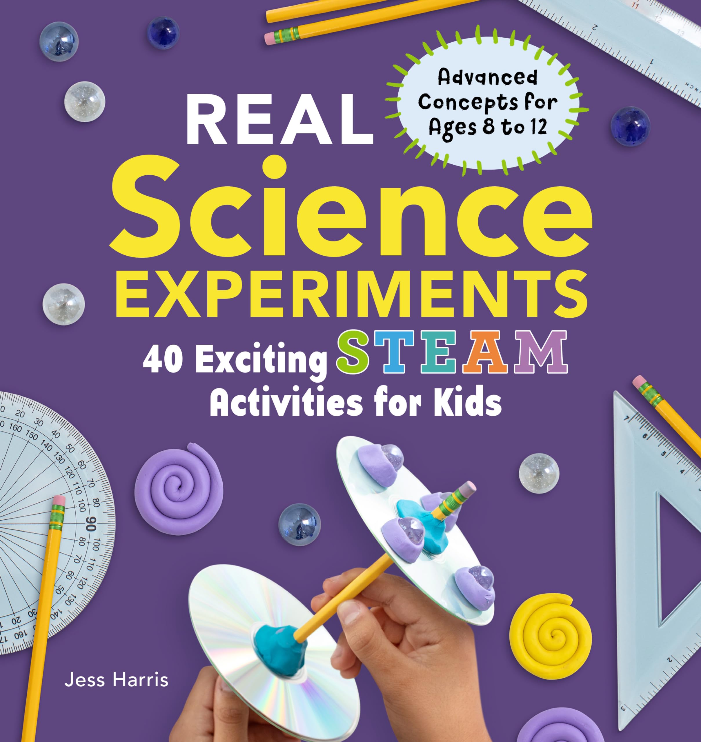 Real Science Experiments: 40 Exciting STEAM Activities for Kids: Harris ...