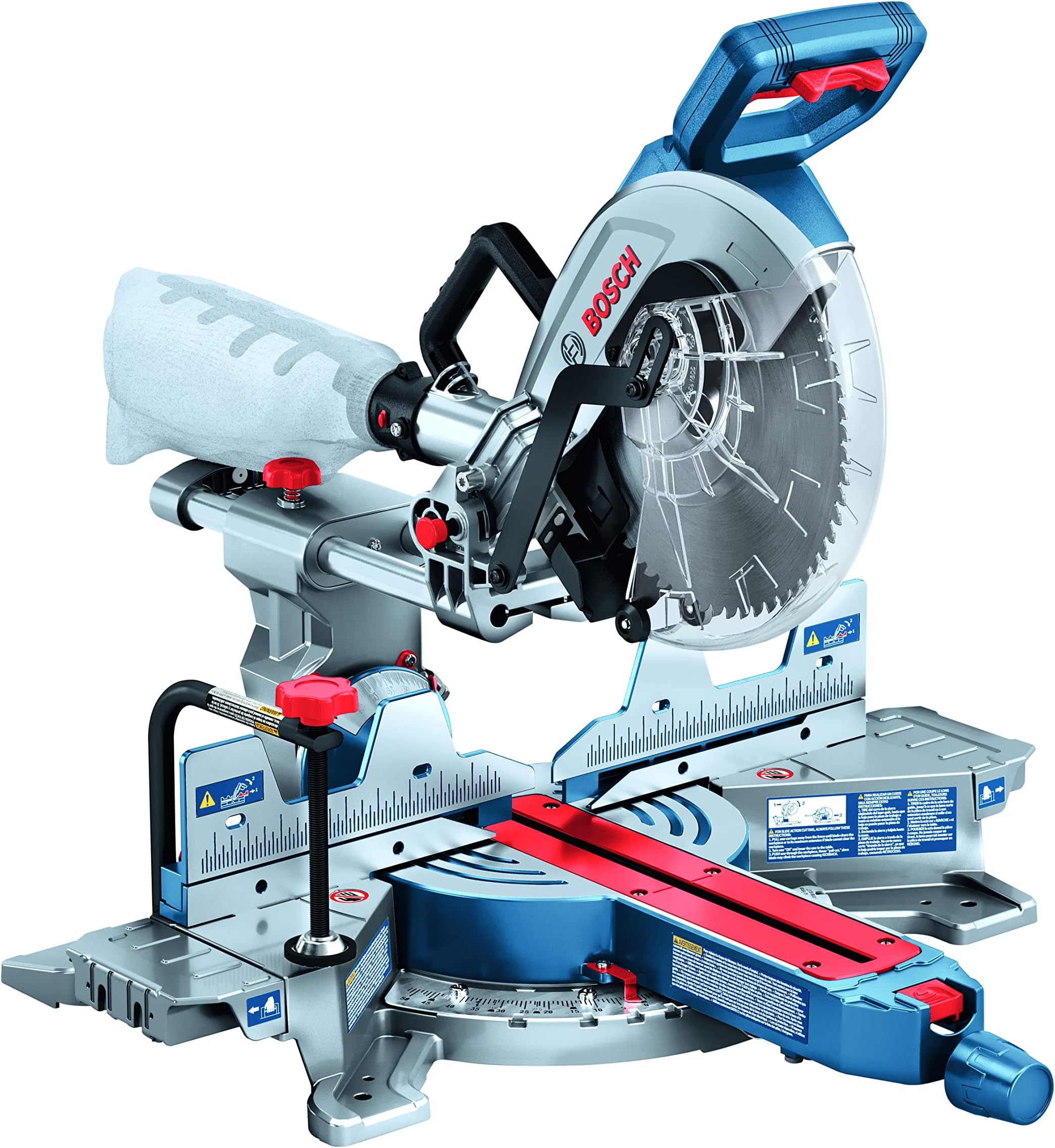 BOSCH GCM18V-10SDN PROFACTOR™ 18V 10 in. Dual-Bevel Slide Miter Saw ...