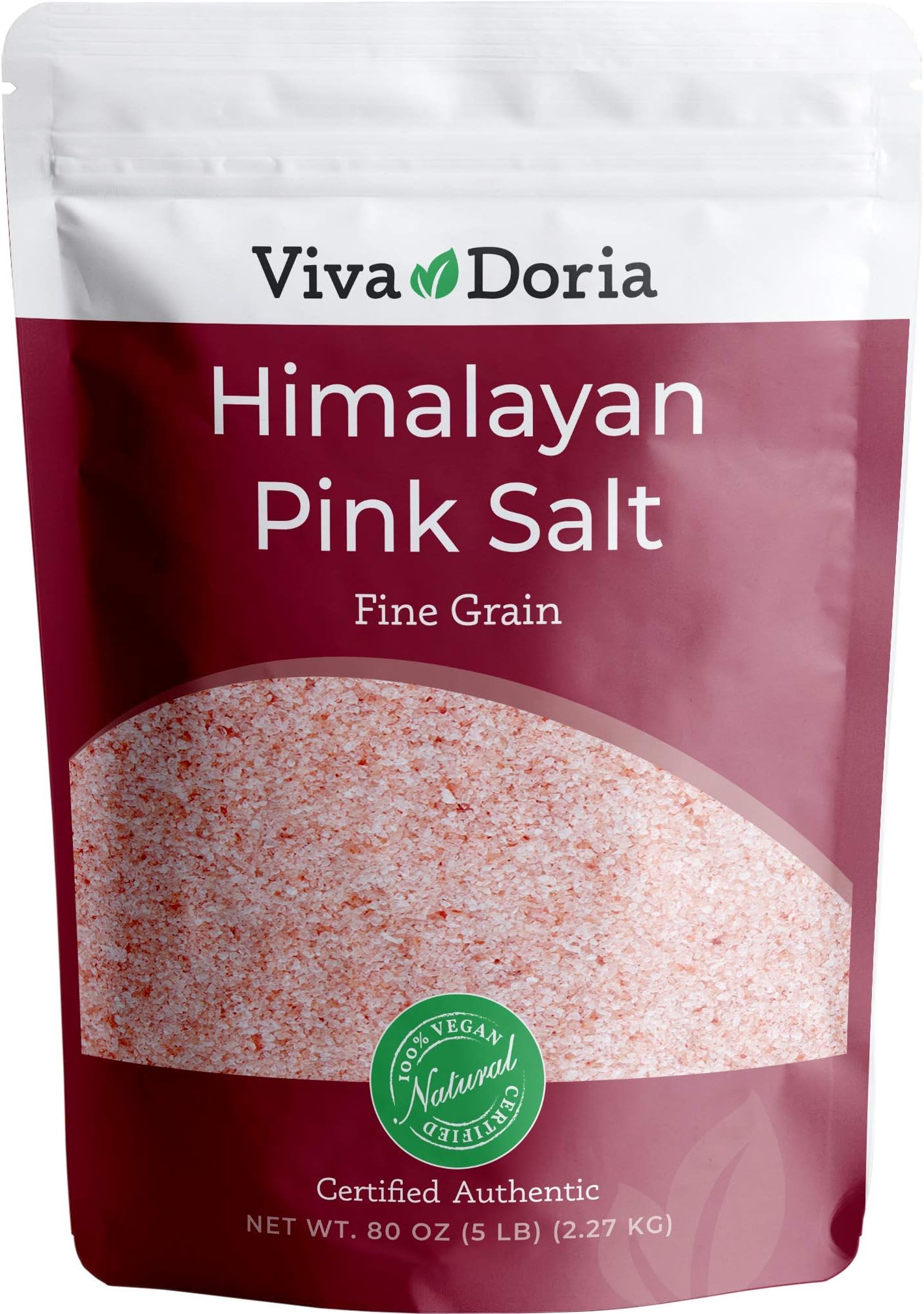 Amazon.com : Sherpa Pink Himalayan Salt - 5 lbs. Fine Grain : Grocery ...