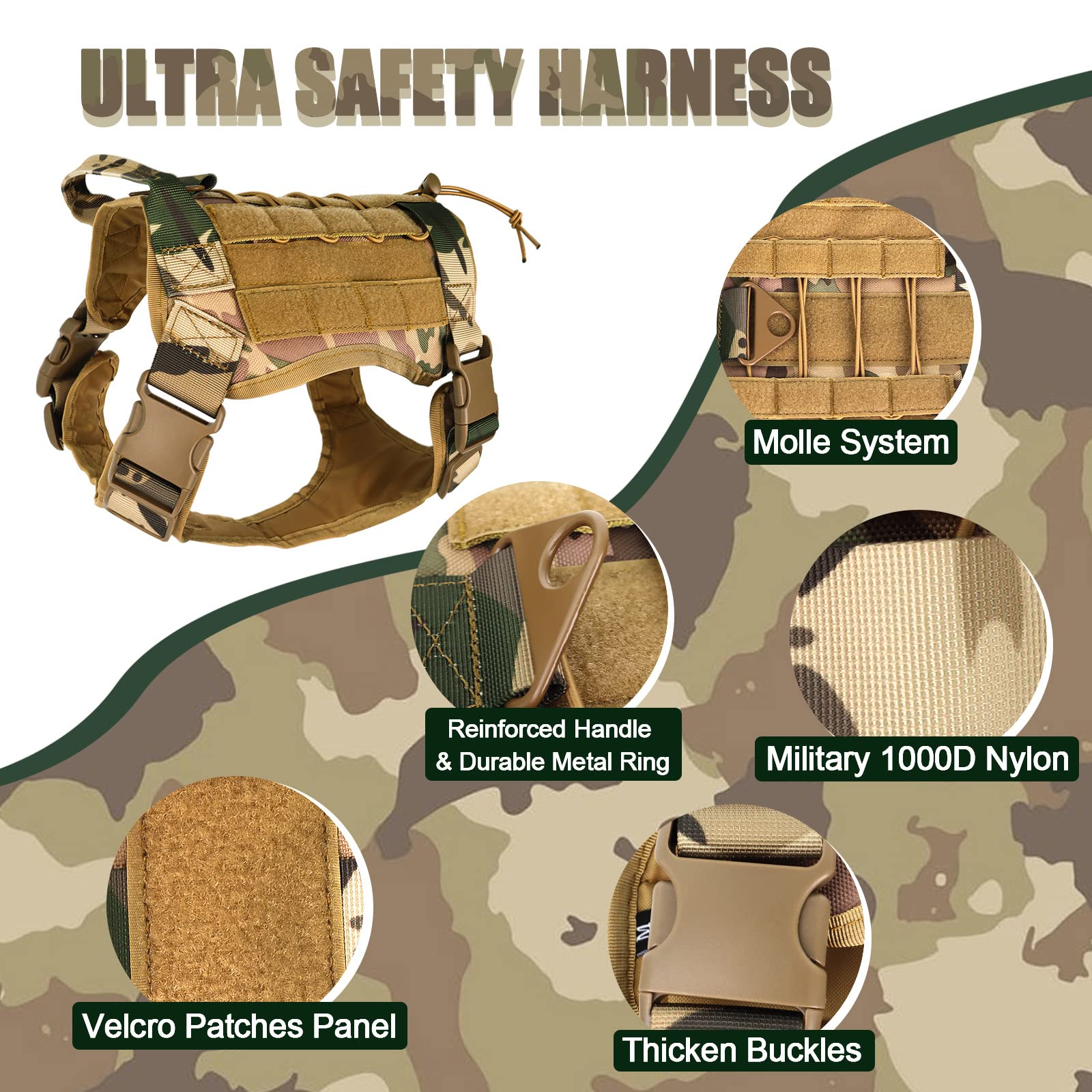 Military Safety Harnesses GWR M5 Retractable Military Harness GS300