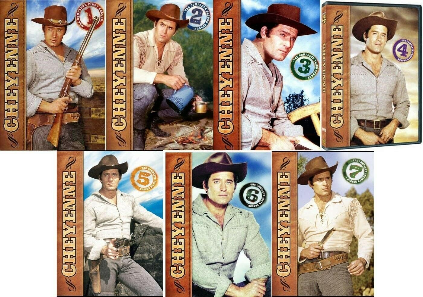 Cheyenne Complete TV Series Season 1 2 3 4 5 6 7 (1-7) NEW DVD Set ...