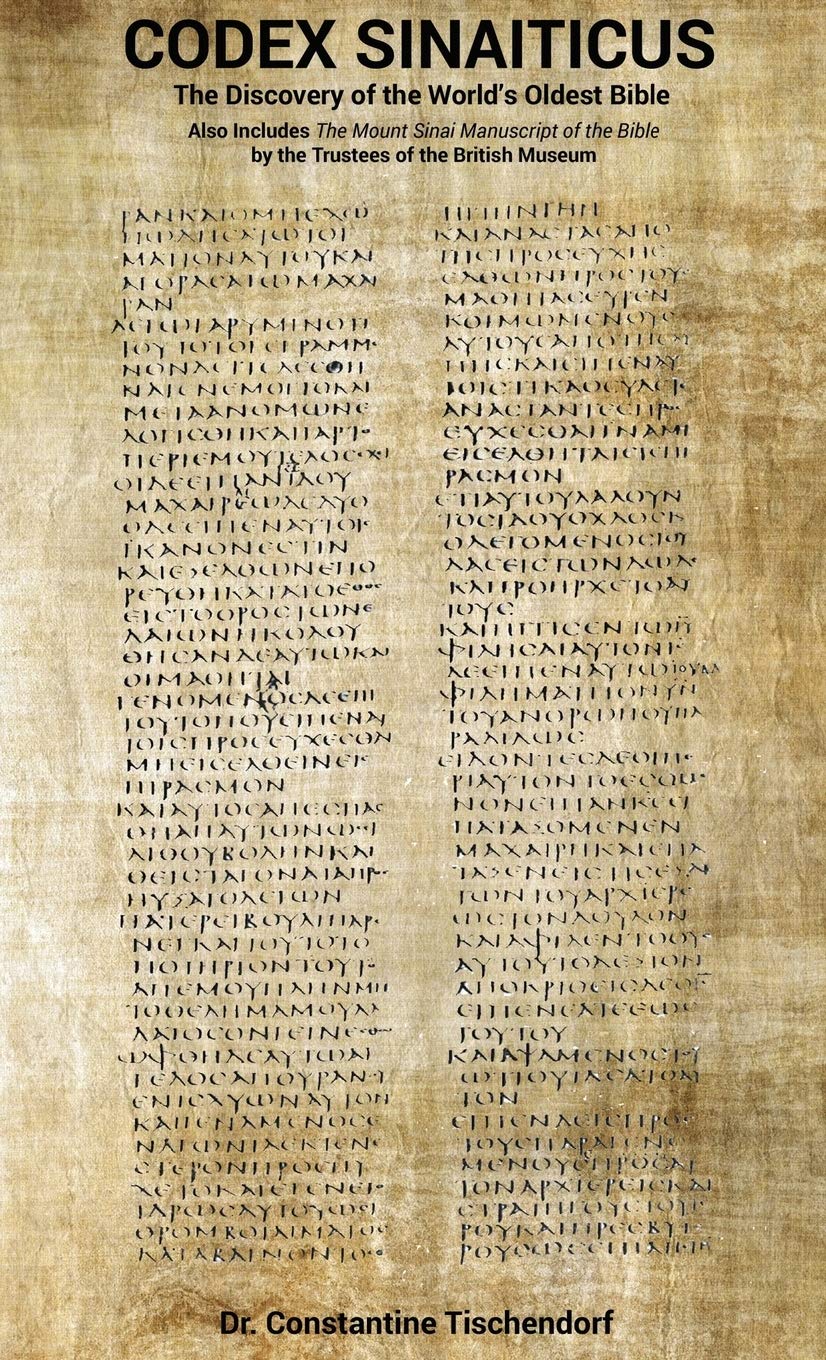 Codex Sinaiticus: The Discovery of the World's Oldest Bible: Amazon.co ...