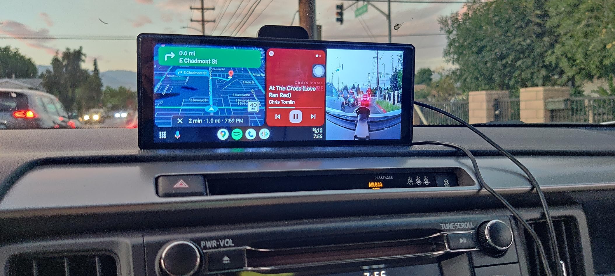 $40/mo - Finance 9.3" Portable Car Stereo with Adjustable 4K Dash Cam ...