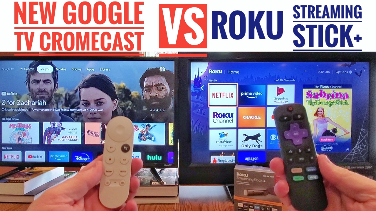 Watch ROKU VS Google Chromecast TV Comparison. How Do They Compare on ...