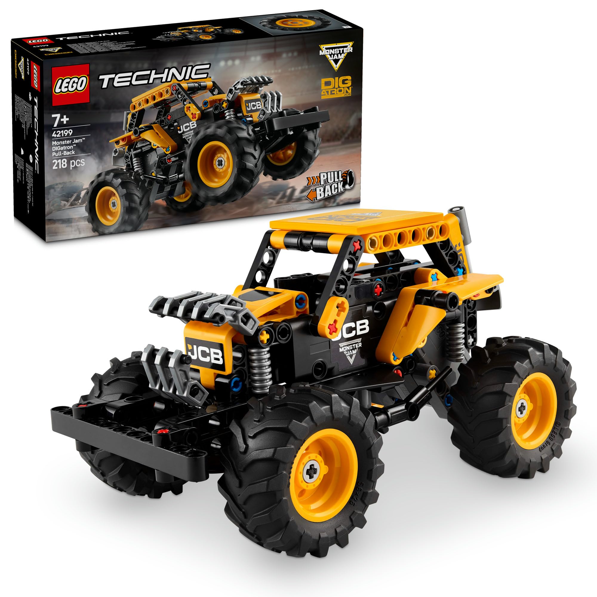 Amazon.co.jp: レゴ(LEGO) テクニック Monster Jam DIGatron Pull-Back おもちゃ 玩具 誕生日 ...