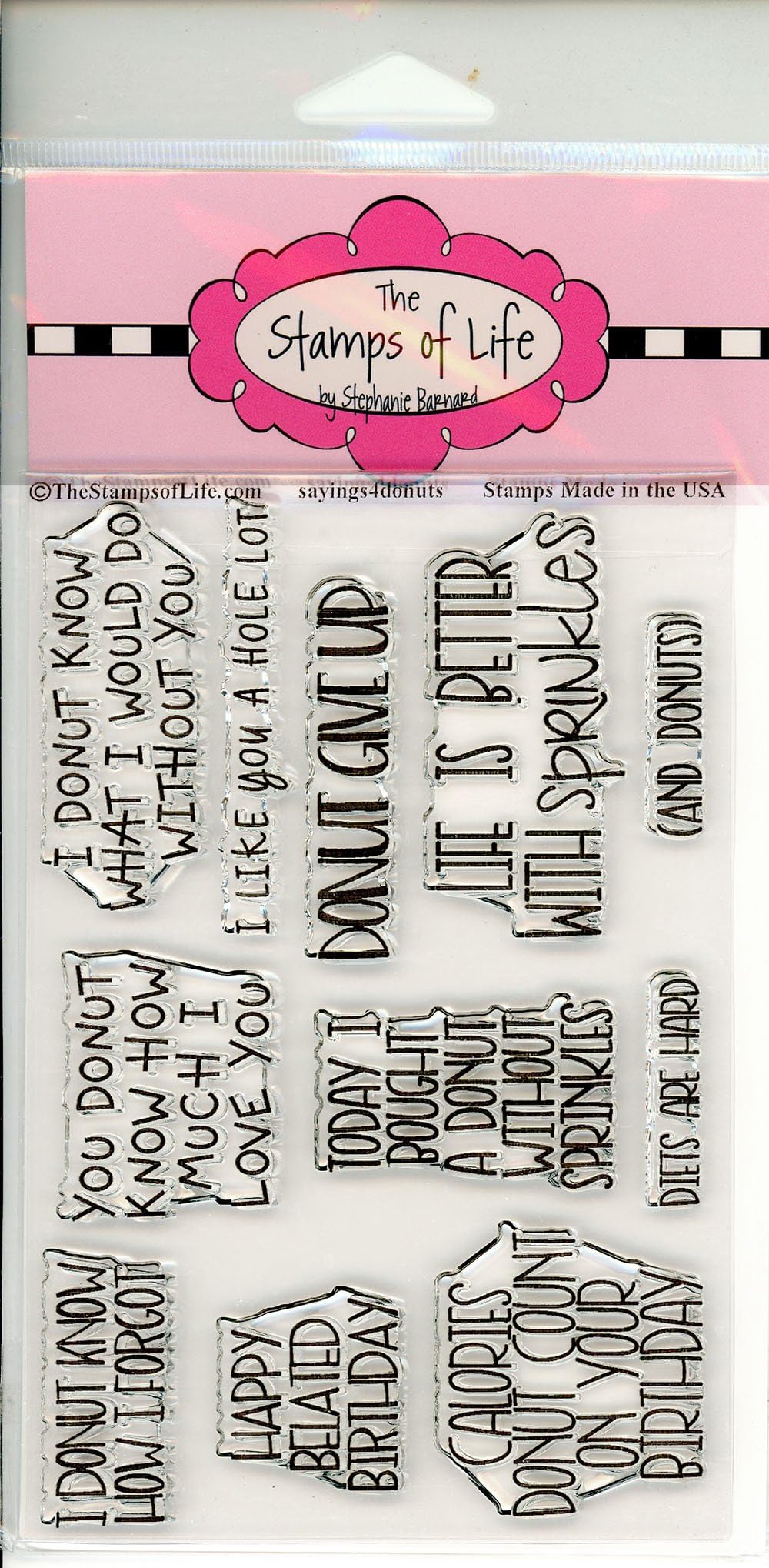 Amazon.com: Christian Sentiment Stamps for Card-Making and Scrapbooking ...