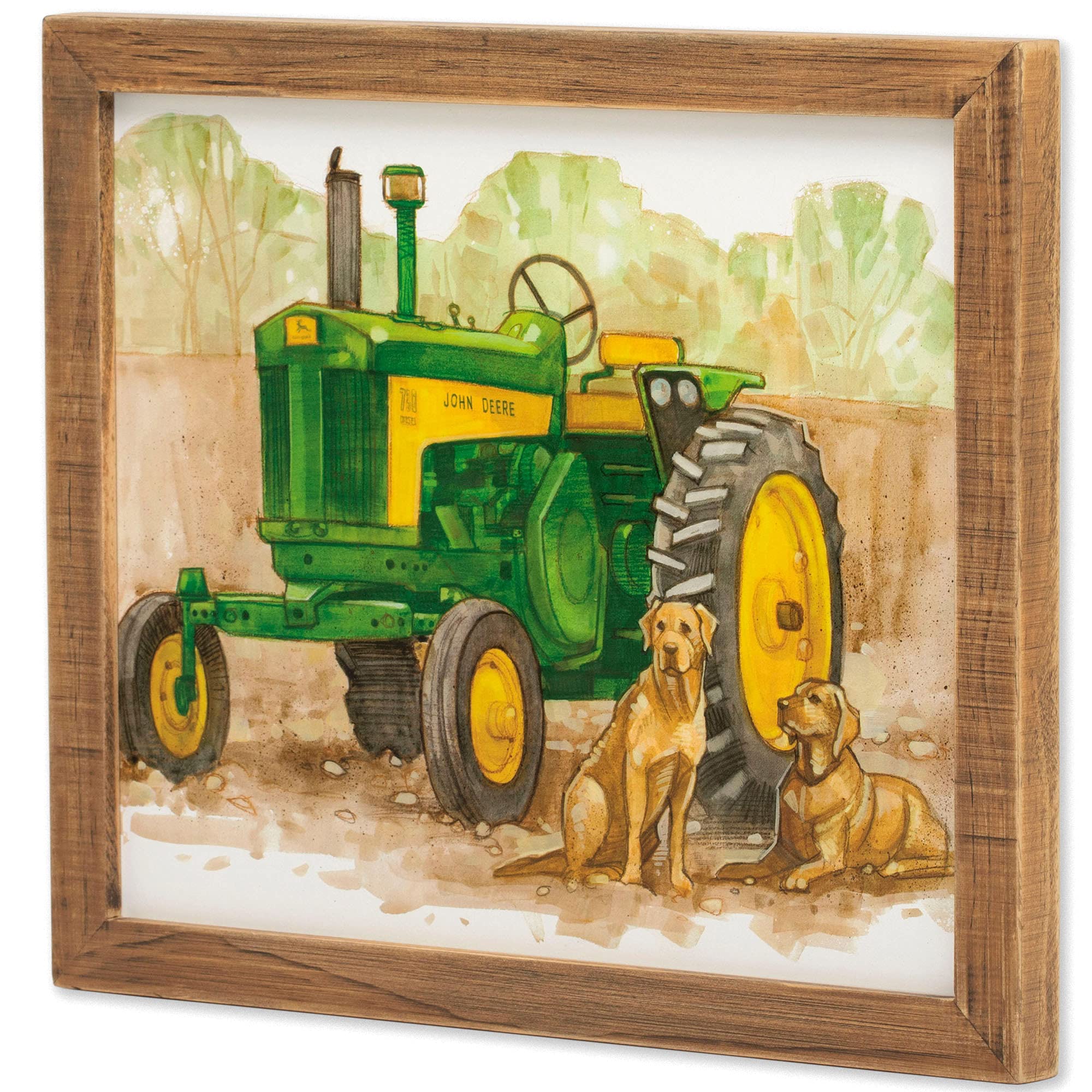 John Deere Tractor Paintings