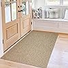 Amazon.com: Lena Rug Easy Jute Rug 2x7, Indoor Outdoor Runner Rugs ...