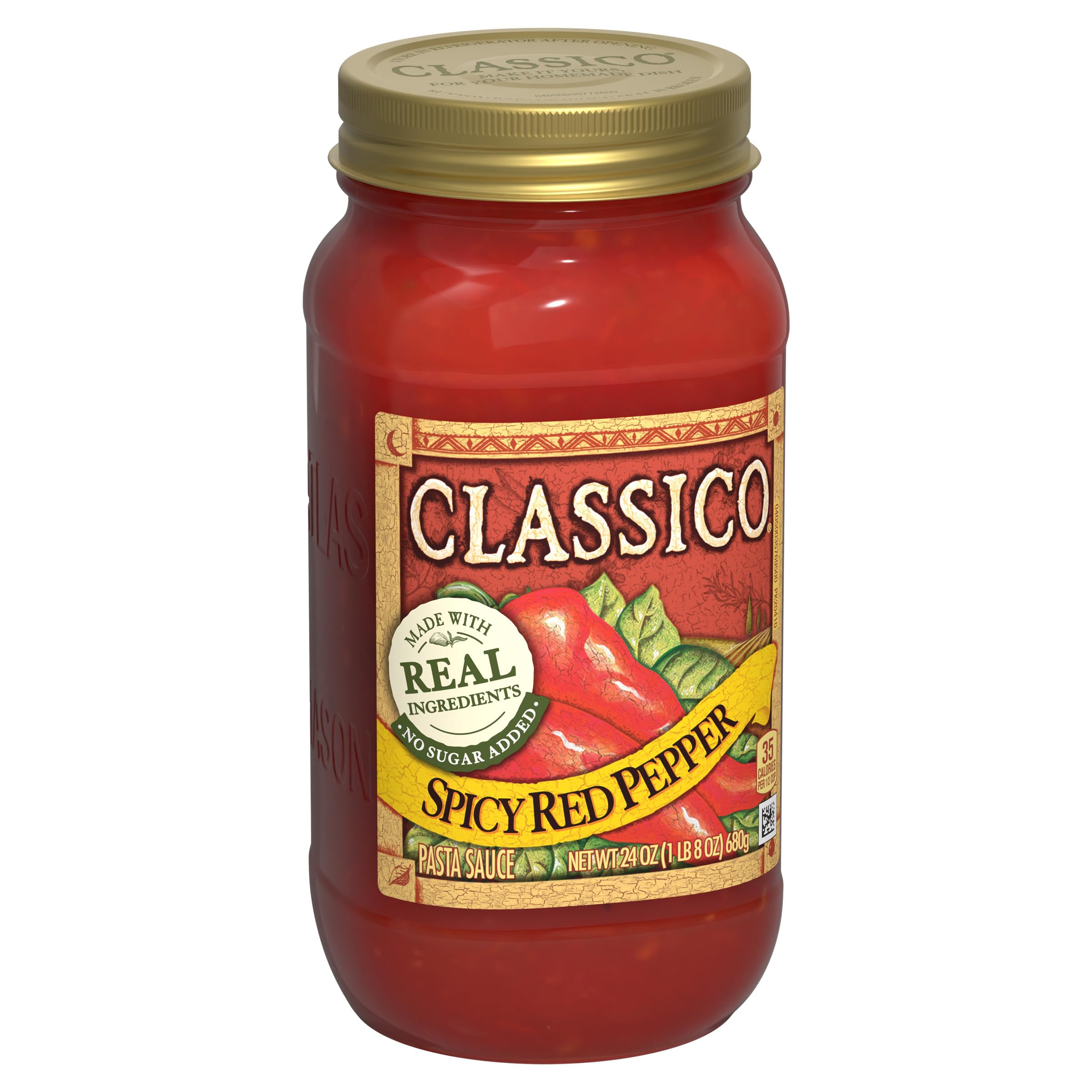 Snapklik.com : Classico, Spicy Red Pepper Pasta Sauce, 24 Oz