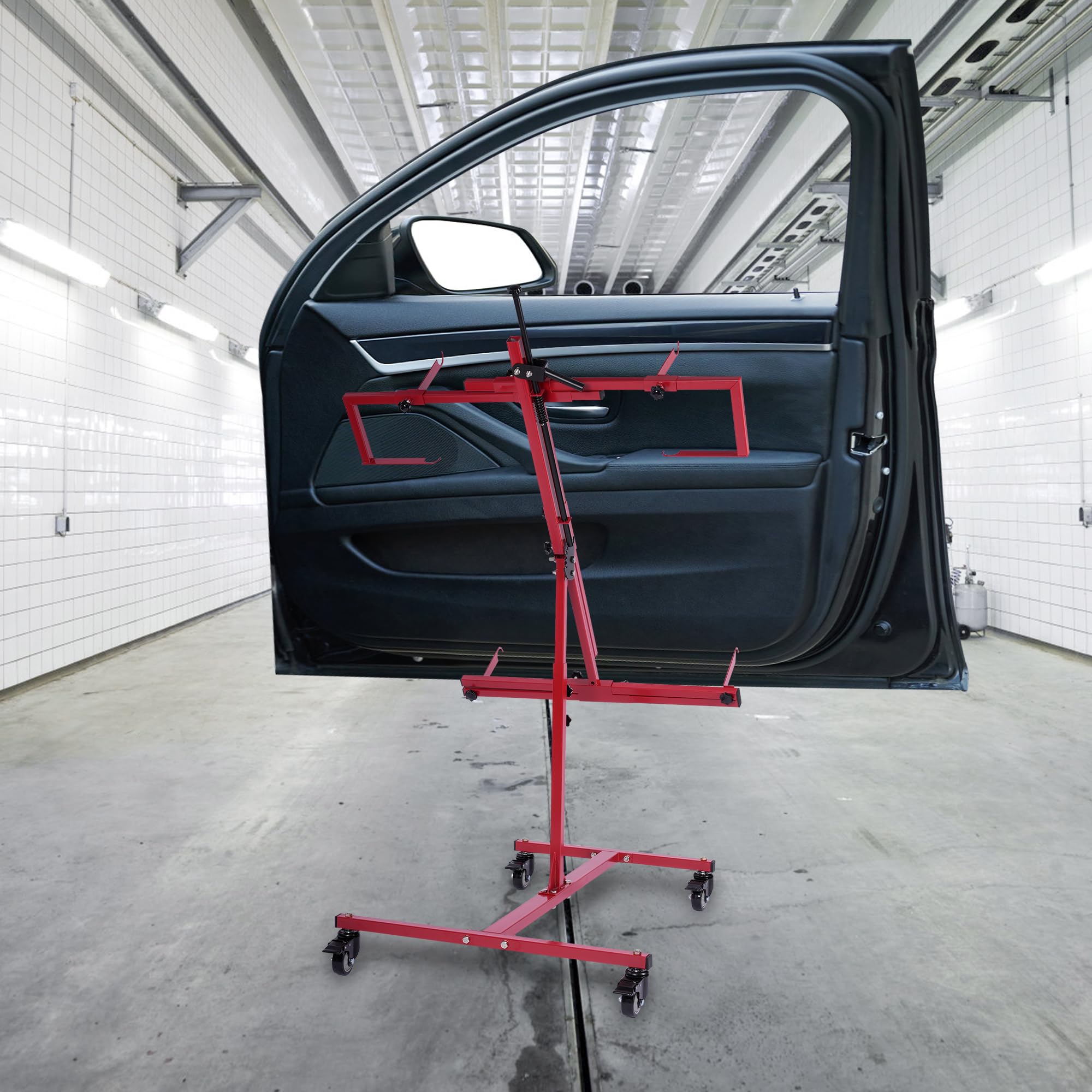 Snapklik.com : Auto Body Door Paint Stands,Multifunction Panel Paint ...