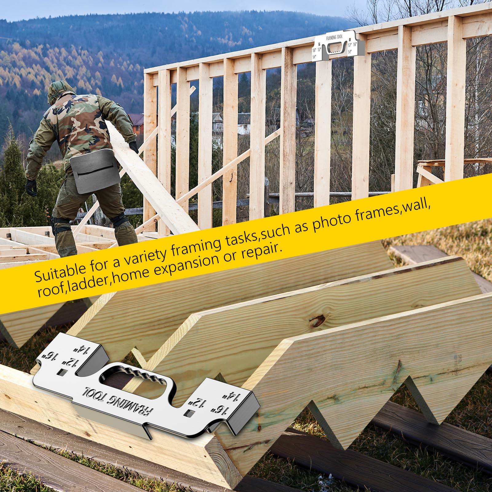 Snapklik.com : 12/14/16-Inch Framing Tools,Stud Master 16 Framing ...