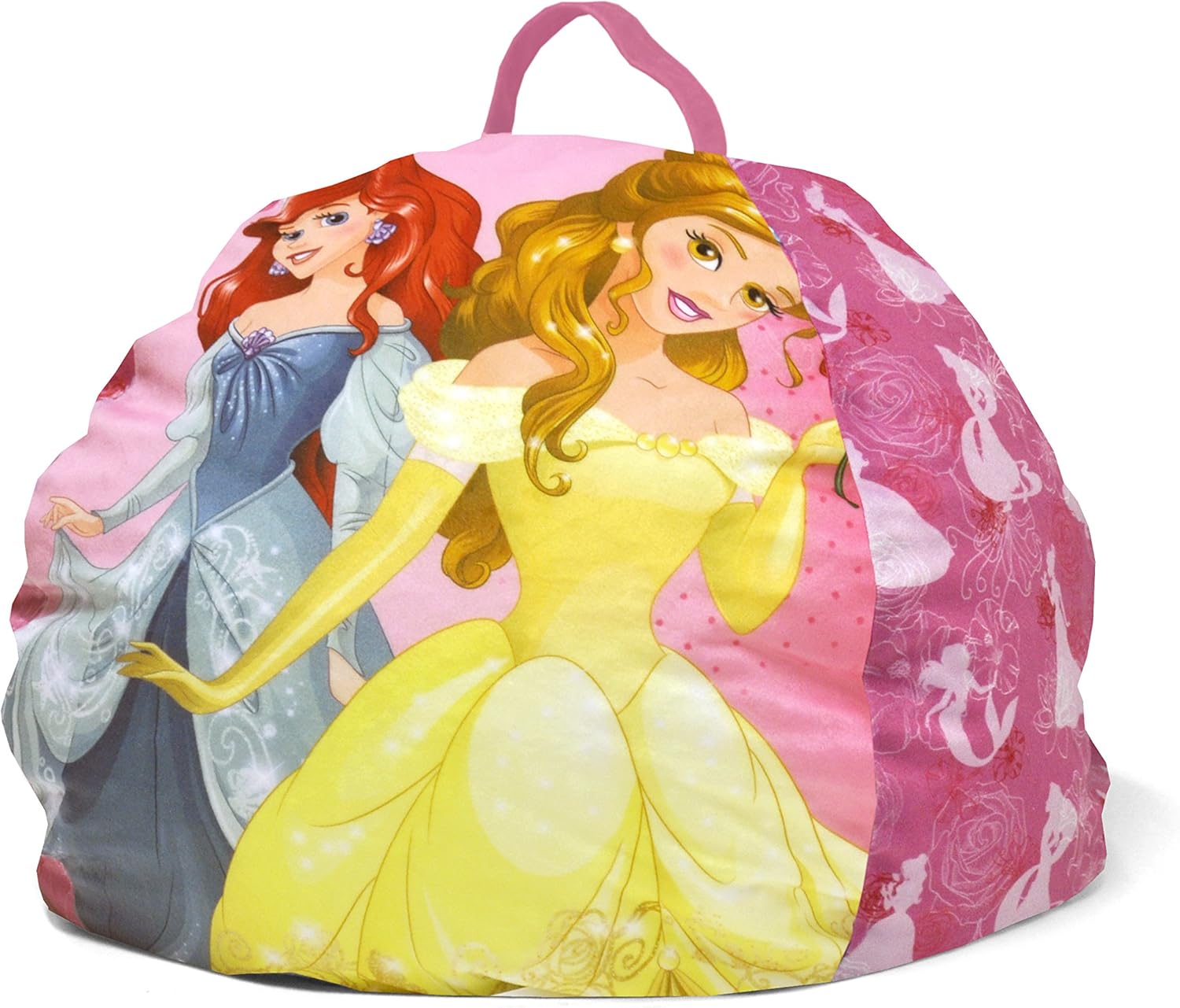Amazon.com: Disney Princess Toddler Bean Bag, 18" x 18" x 18" : Home ...