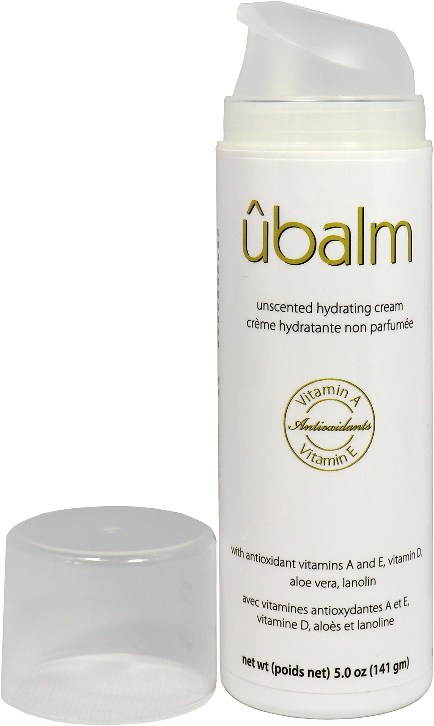 Amazon.com: ubalm White - Unscented Hydrating Cream, Salon Formula for ...