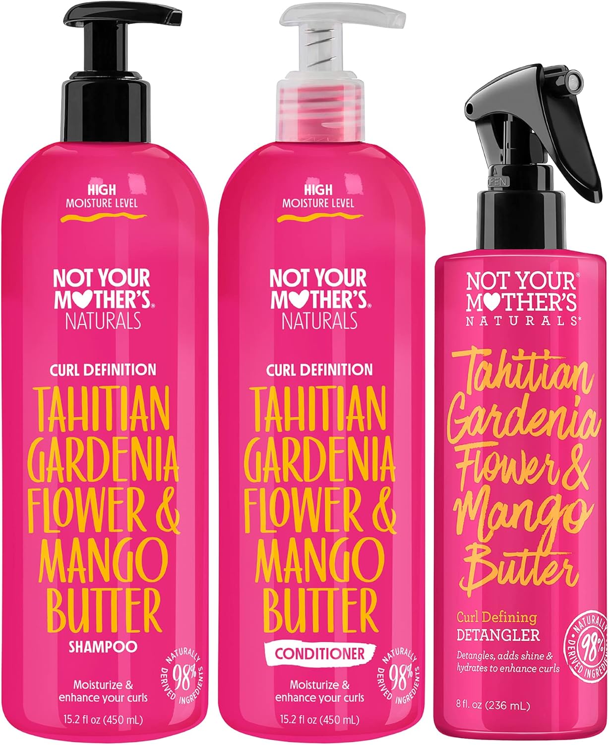 Not Your Mother's Naturals Curl Definition Shampoo, Conditioner, and ...