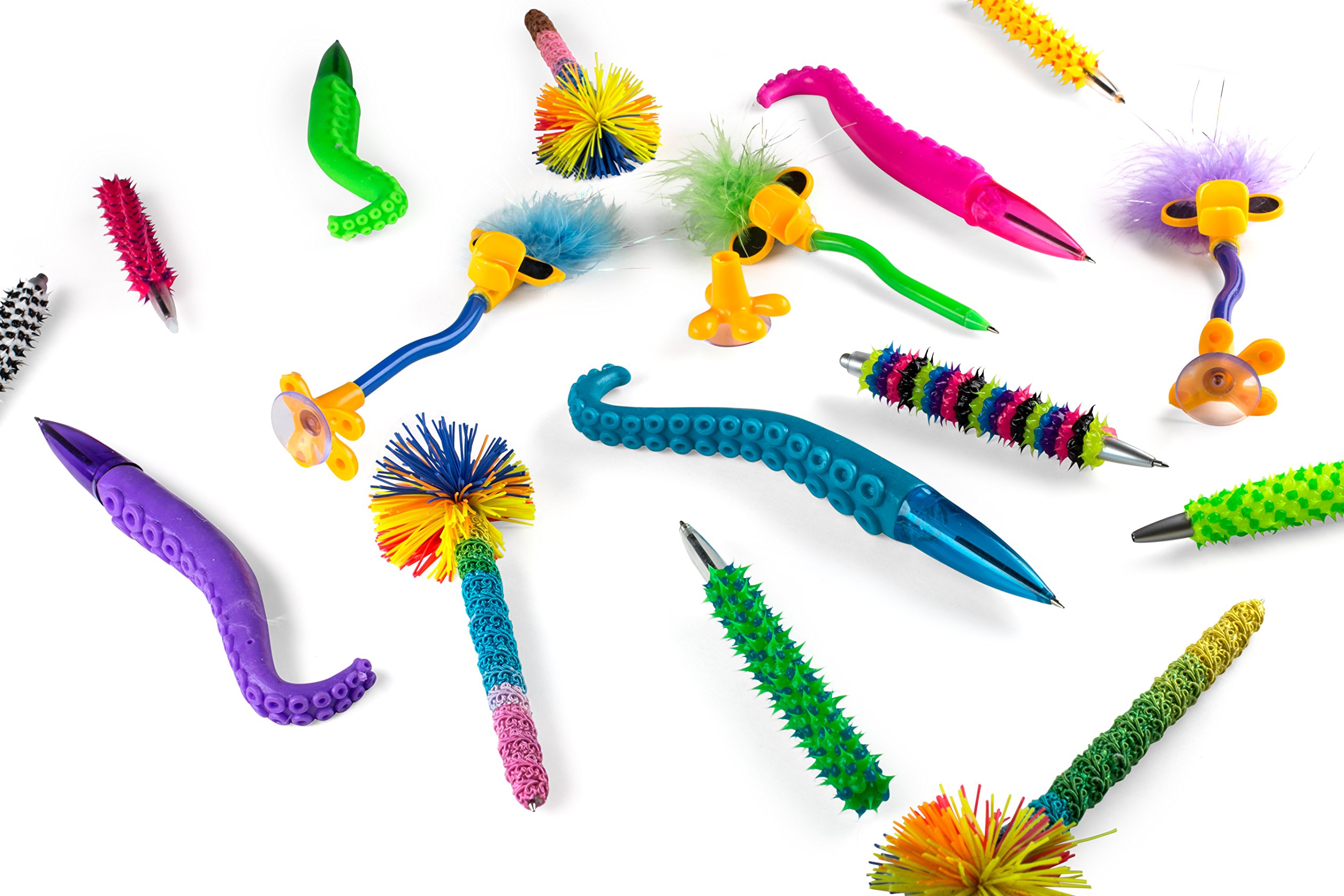 Buy 5 Sensory Fidget Textured Unique Pens, Fidget Toys for Children and ...
