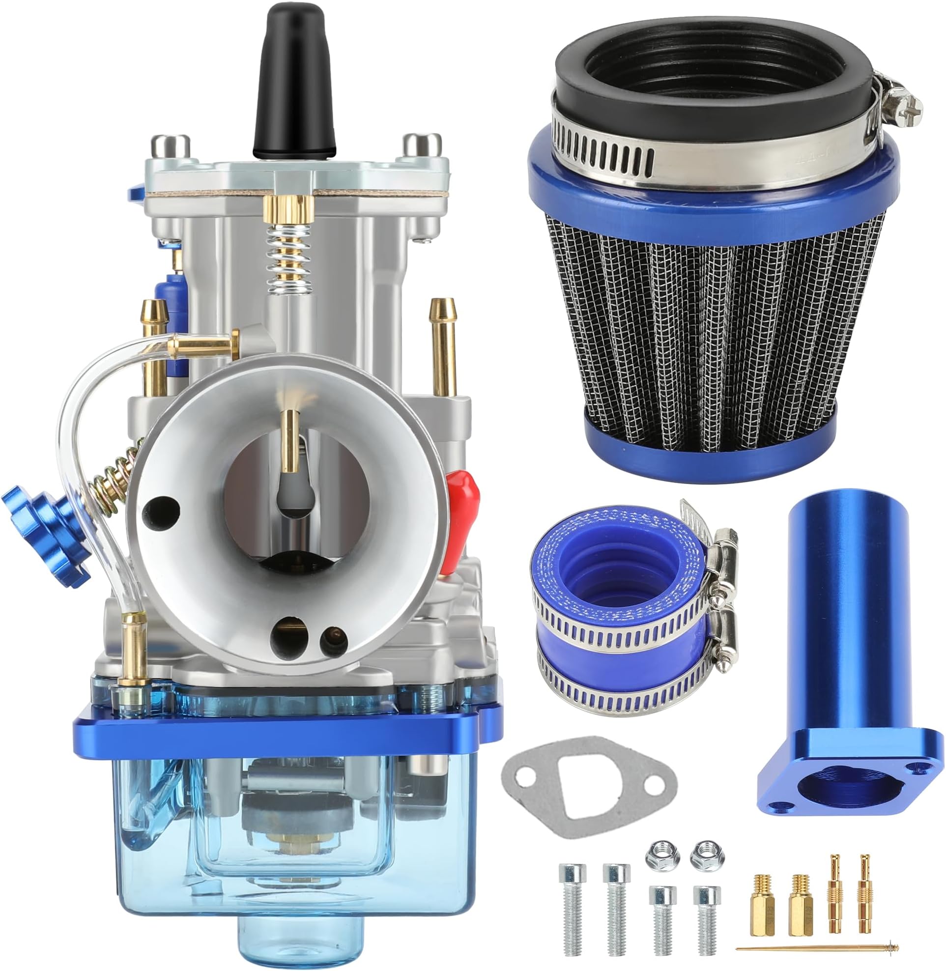 Amazon.com: YOXUFA PWK 24 High Performance 212cc Carburetor Kit for ...