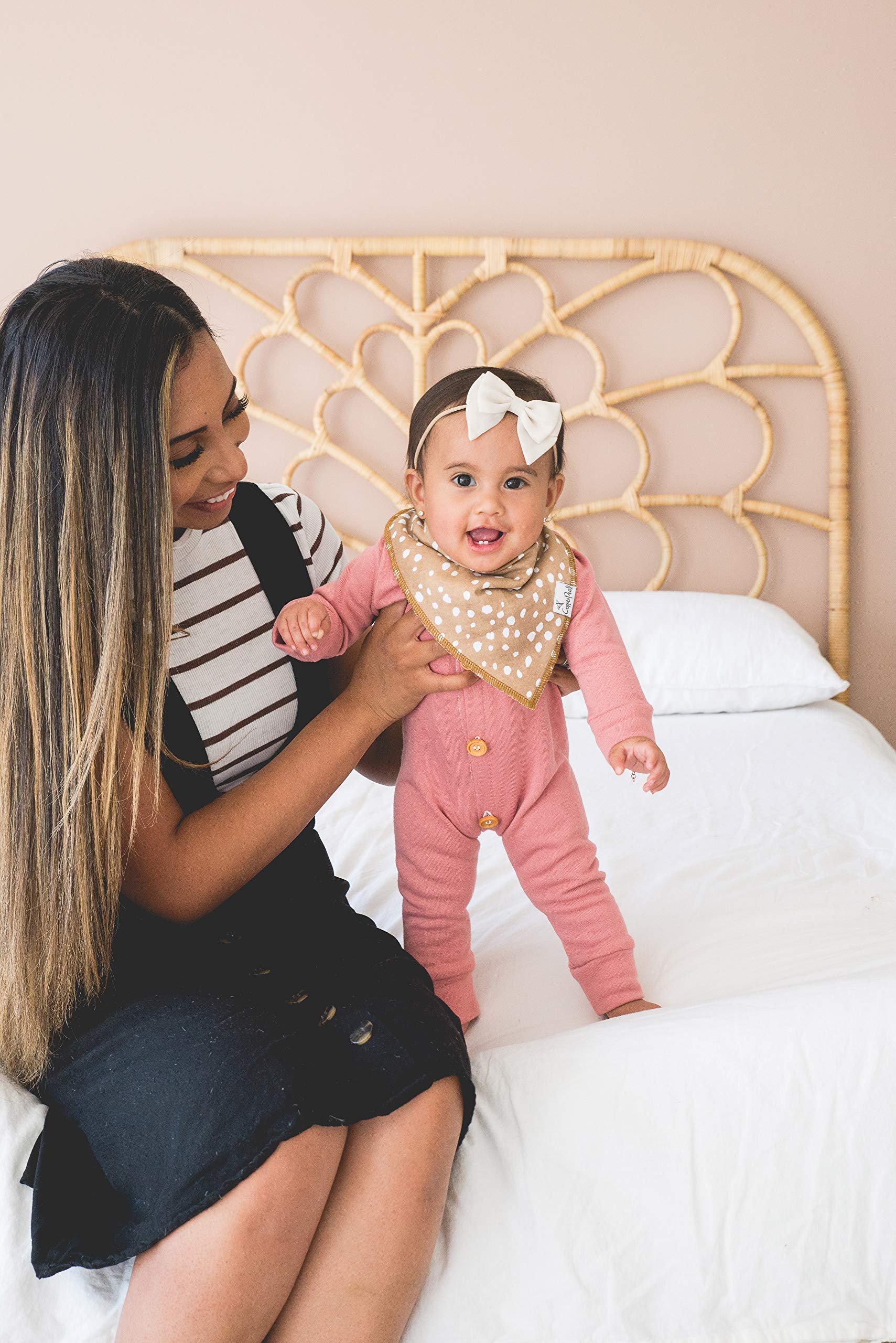 Baby Bandana Drool Bibs for Drooling and Teething 4 Pack Gift Set ...