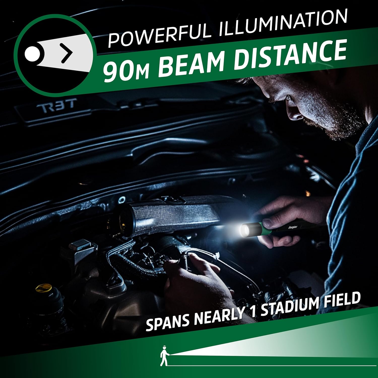 Energizer X-400 Rechargeable Pen Light Flashlight User Manual