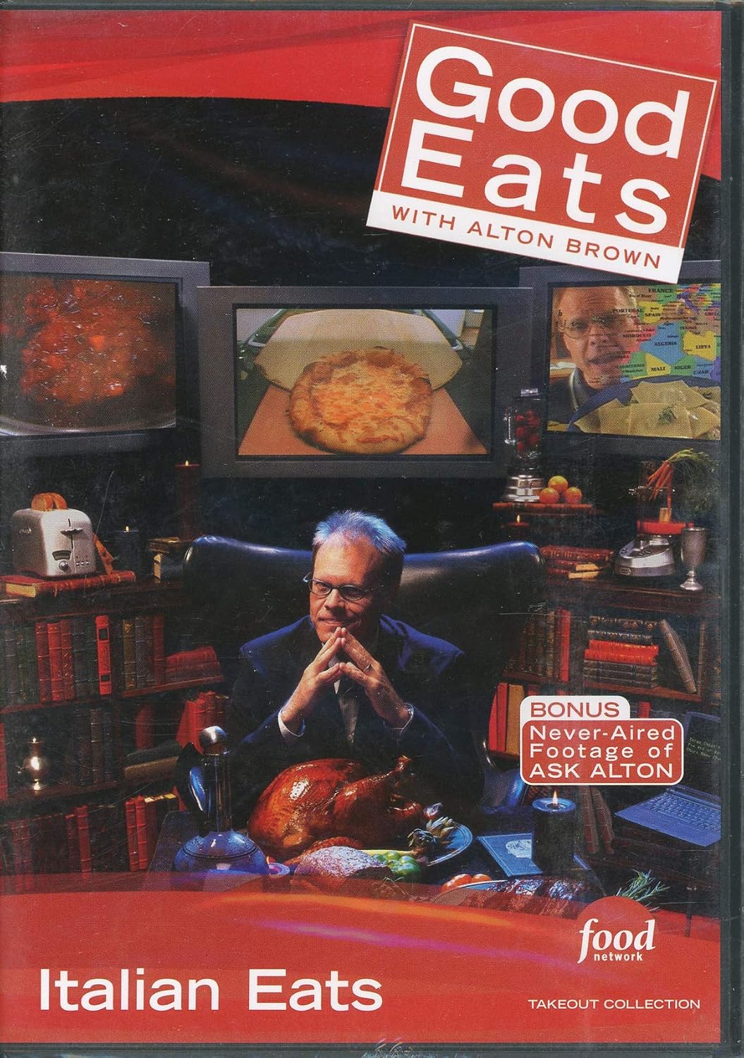 Food Network Takeout Collection DVD - Good Eats With Alton Brown ...